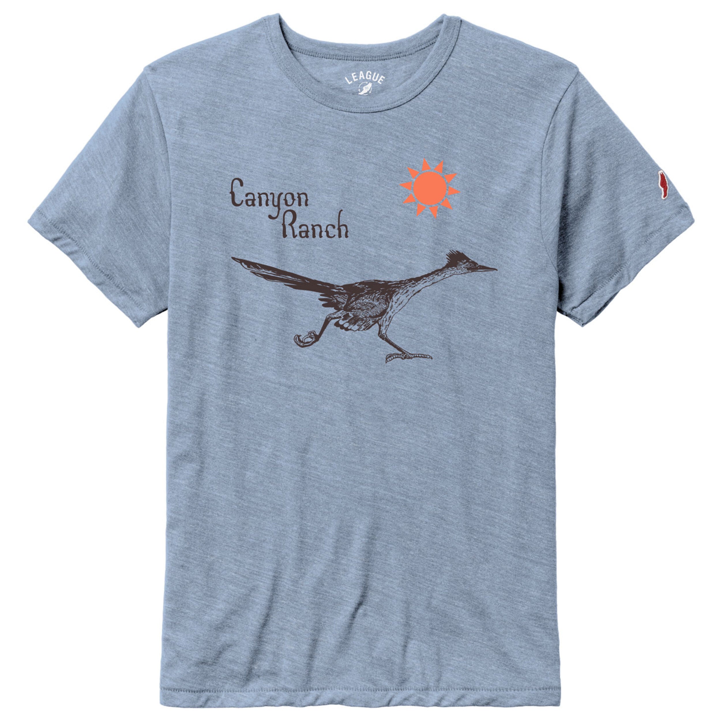 Canyon Ranch Tucson, Roadrunner Tee Heather Riviera – Canyon Ranch ...