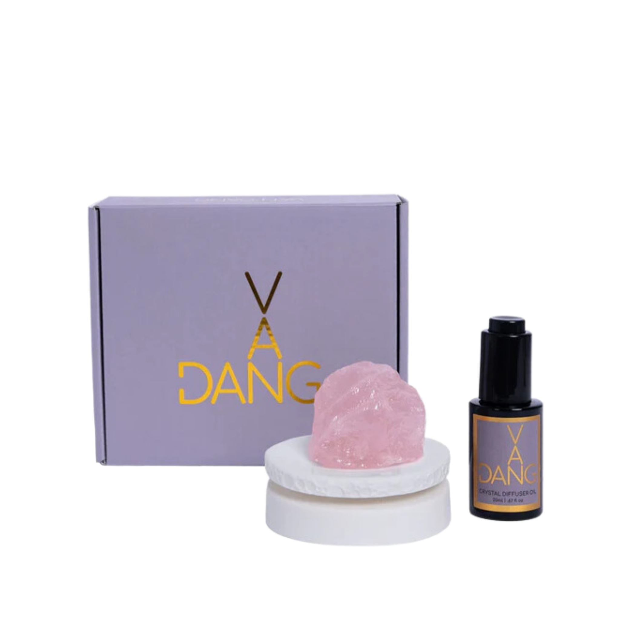 The Crystal Meditation Set - Rose Quartz Rosa Luna – Canyon Ranch ...